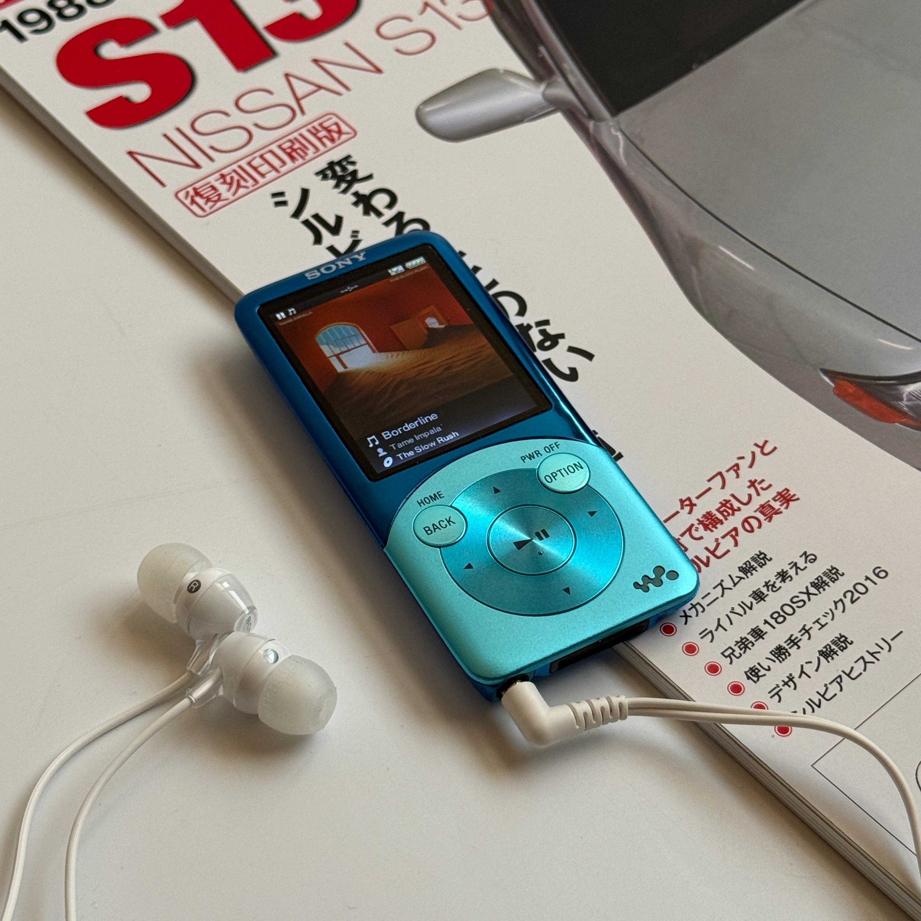 Sony Walkman NW-S754 MP3 player (in box) (blue) – Zaku Mods