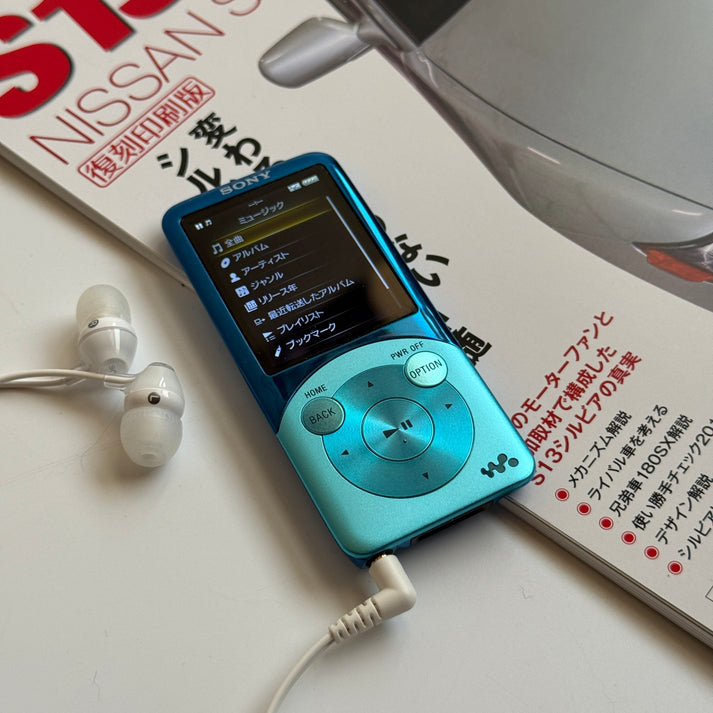 Sony Walkman NW-S754 MP3 player (in box) (blue) – Zaku Mods